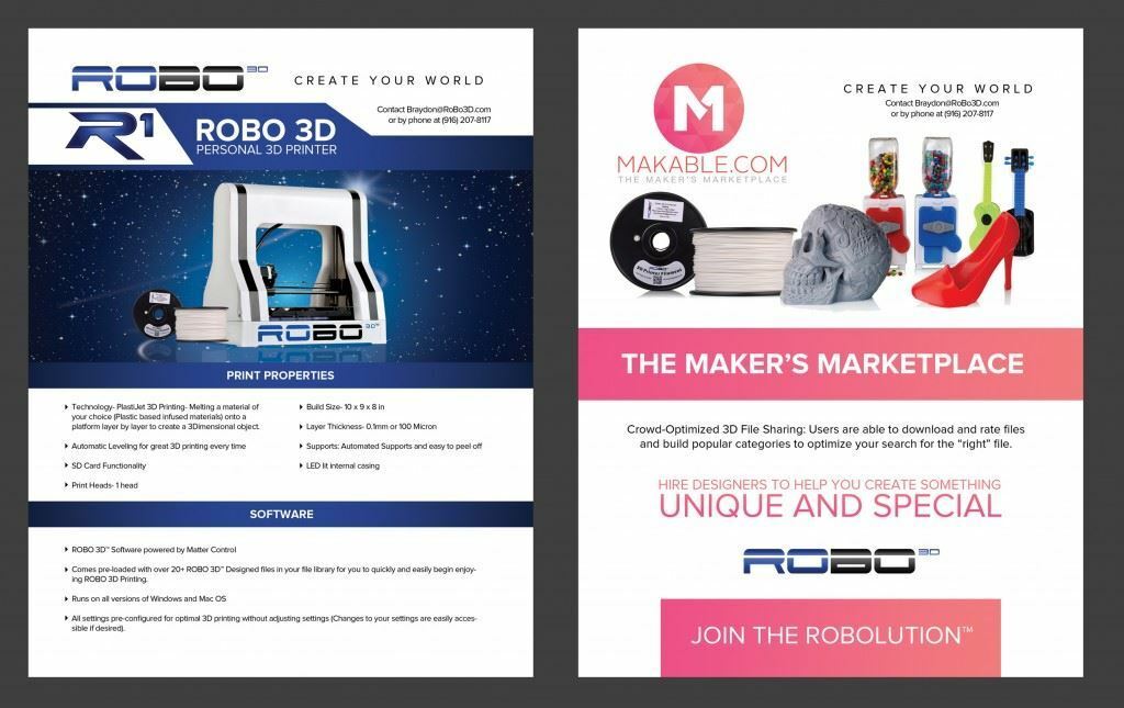 Robo3D Flyer Design - Nate Wren Design