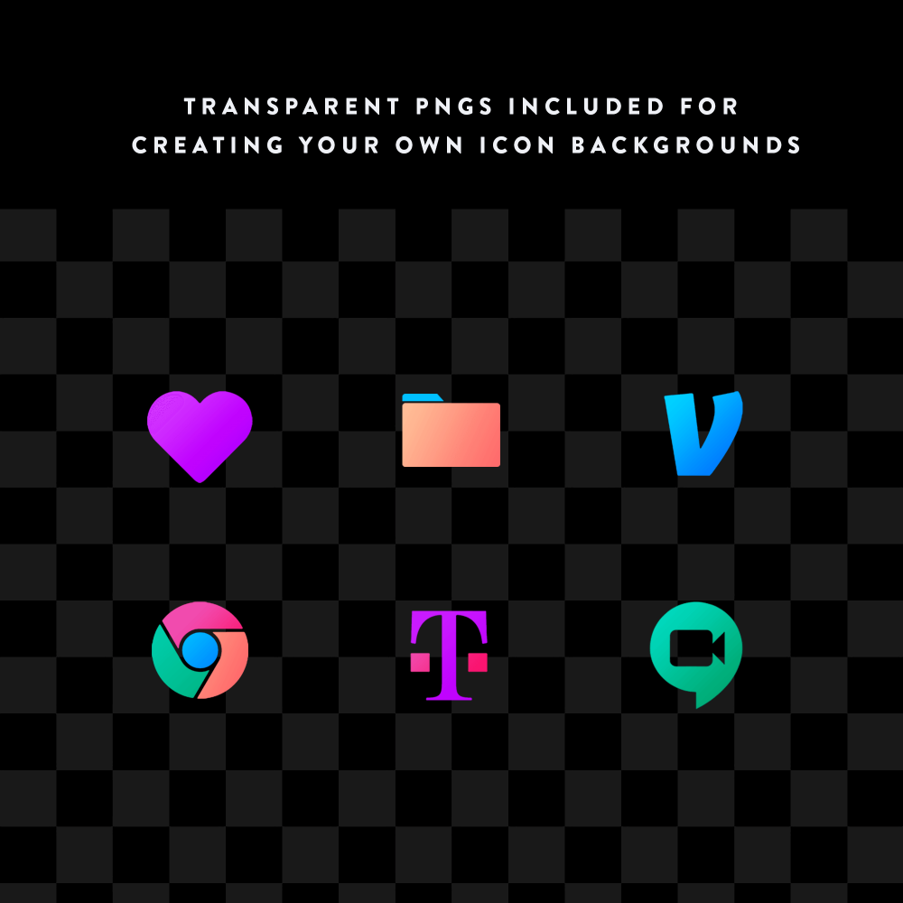 Chroma - Colorful Icons for iPhone iOS macOS & Windows - Nate Wren Design