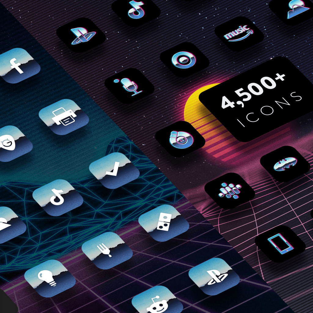 Rad Pack - 80's Icons for iPhone iOS MacOS & Windows - Nate Wren Design