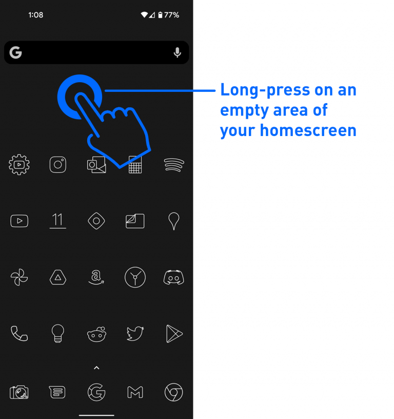How to Revert Back to Stock Icons on Android - Nate Wren Design